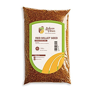Red Millet (5 LBS) Cardinals, Chickadees, Nuthatches, Woodpeckers and Songbirds