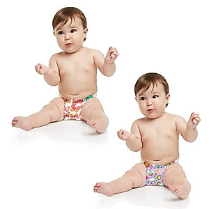 The Honest Company Clean Conscious Diapers | Plant-Based, Sustainable | Sky's the Limit + Wingin It | Super Club Box, Size 6 (35+ lbs), 88 Count