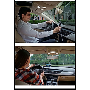 MagicHold 360 Degree Rotating Double Hold Car Mount Holder Compatible with Ipad Mini, IPAD Air, Ipad Pro 9.7 10.5 Inch, iPhone ,Tablets or Smartphone 3 to 11 Inch