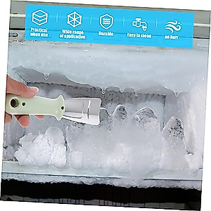 Happyyami 18 pcs Refrigerator Frost Removal Shovel ice Removal Tool Windshield ice Scraper Refrigerator ice Scraper Windows Cleaning Tools Window Cleaning Tools car Cleaning Tools Ice Shovel