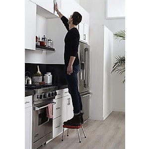 COSCO 11230RED1E Stylaire Retro (red, one Pack) Step Stool,