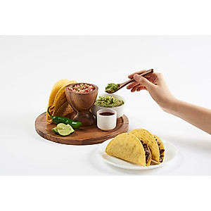 2 in 1 Cake Stand and Cheese Charcuterie Board, Cupcake Stand for Afternoon Tea, Dessert Table Display Made of Wood, Ecologic Cupcake Holder, Beautiful Wedding Cake Stand, 10 inch Diameter