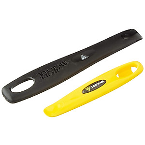 Topeak Shuttle Lever 1.2 Bicycle Tire Lever , Yellow, ﻿L x W x H 15 x 2.6 x 1.65cm / ﻿5.9” x 1.0” x 0.6”