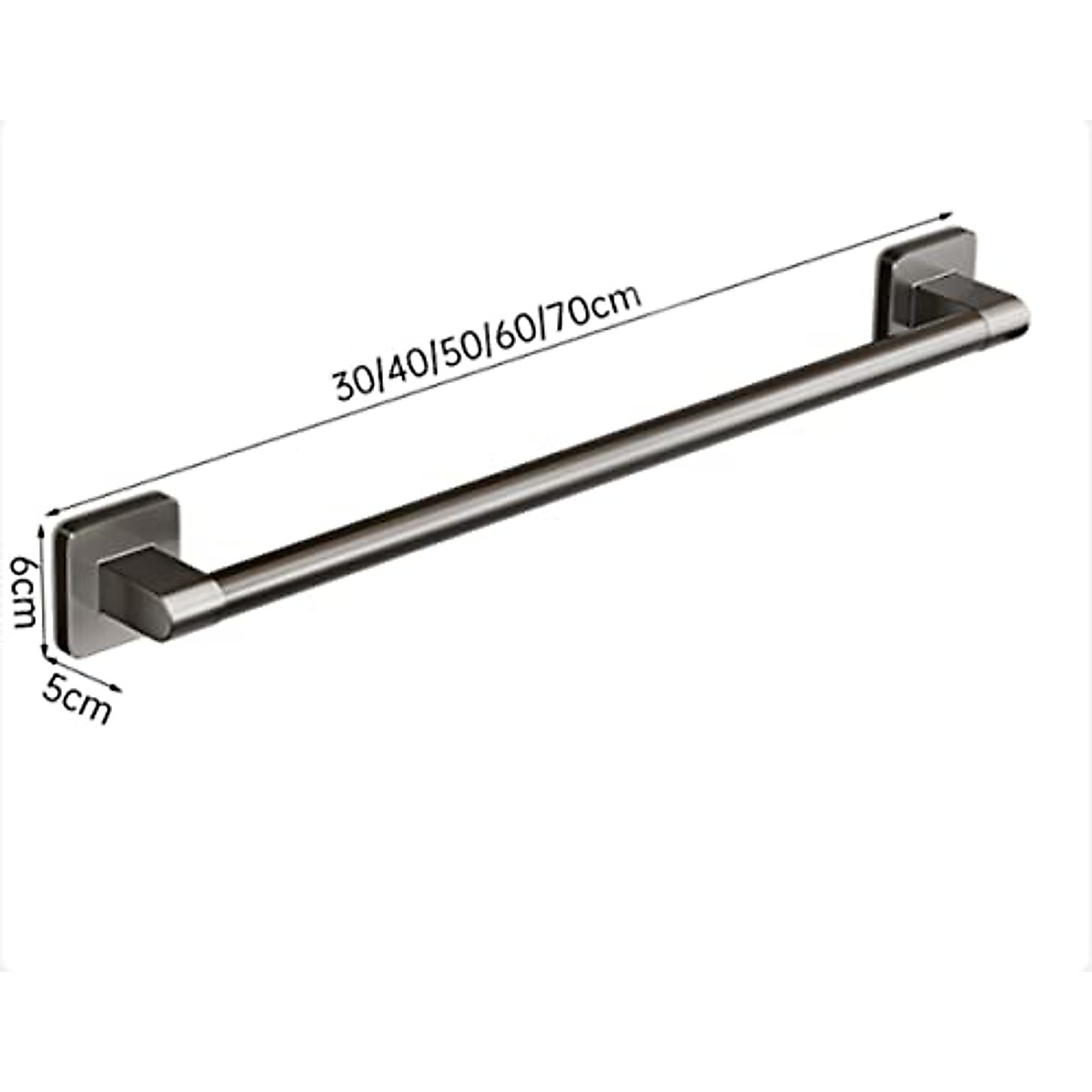 SEIFE Wall Mounted Towel Rack Towel Rack Towel Rails Bars Bathroom Towel Holder Rack for Bath Kitchen Necklace Holder Wall Mounted Chrome Stainless Steel for Shower Room,Room Cabinet Bathroom Shelves