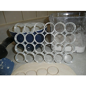 24 CIRCLES COOKIE CUTTER GRID 1.25 INCH DIAMETER WAFER EUCHARIST SACRAMENT MADE IN USA PR2895