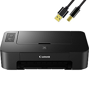 Bools Can-on PIXMA TS Series Inkjet Photo Black Wired Printer, Copier, USB Connectivity Only USB Printer Cable