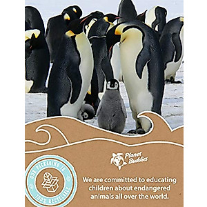 Planet Buddies Cute Penguin On-Ear Bluetooth Headphones for Kids | Foldable Wireless Kids Headphones | Kids Headset with Microphone for Tablets and Phones | Child-Safe Volume for School, Music & Calls
