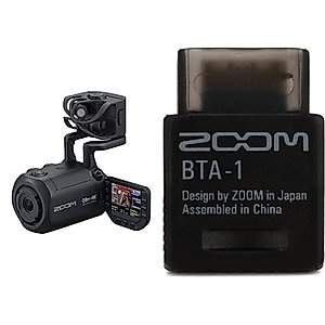 Zoom Q8n-4k Handy Video Recorder, 4k UHD Video, Stereo Microphones Plus Two XLR & BTA-1 Bluetooth Adapter, Designed for H3-VR, L-20, L-20R, Q8n-4K, and F6