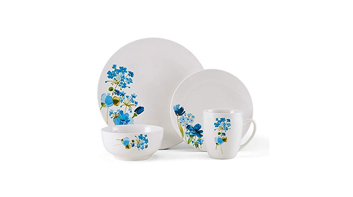 Studio Nova Painted Wildflowers Dinnerware Set for 4 | Elegant & Durable