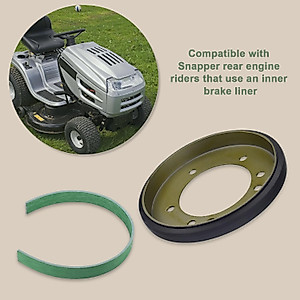 EZYPAK 5-3103 Drive Disc with Liner Compatible with Sn-apper 7600135YP 5-7337 5-7423 7053103 76-014 7600135 Lawn Mowers