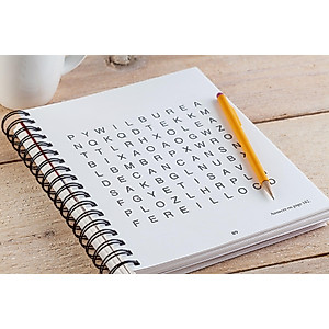 Brain Games - Word Searches - Large Print (Red)