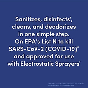Bioesque Botanical Disinfectant Solution, Heavy Duty Broad-Spectrum Disinfectant, Kills 99.9% of Bacteria, Viruses*, Fungi, & Molds, 1 Gallon (Pack of 4)