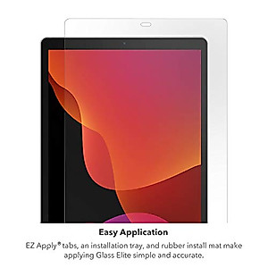ZAGG InvisibleShield Glass Elite VisionGuard+ - iPad Pro 12.9" (6th/5th/4th/3rd Gen) - Gen Screen Protection - Case Friendly