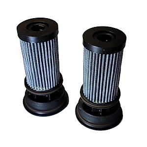 Toro Genuine OEM (Fits Exmark) Hydraulic Oil Change Kit with 2-117-0390 Filters (Fits Exmark 116-0164) Z-Master and Exmark Lazer Z Next Lazer Z Riding Mowers, Black