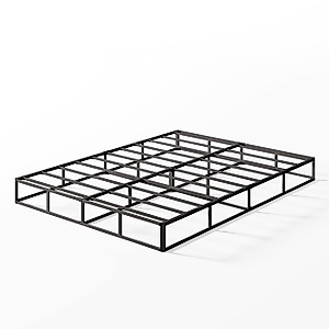 THEOCORATE 7 Inch Full Box Spring, Metal High Profile Spring, Heavy Duty Mattress Foundation, Easy Clean Cover, Quiet, Non-Slip, Simple Assembly