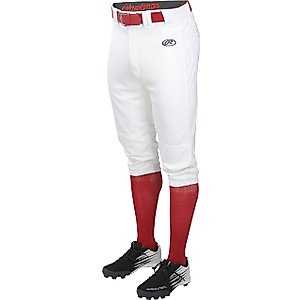 Rawlings | LAUNCH SERIES Knicker Baseball Pants | Youth Medium | White