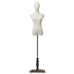 Mannequin Tailors Dummy Dressform Tailors Dummy Clothing Store Mannequins Dummy Model Students Mannequin (Brown C)