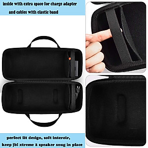 Hard Case for JBL Extreme/Lifestyle Xtreme 2/ Xtreme 3 Portable Bluetooth Speaker, Travel Carrying Storage Holder Bag Fit for Charger Adapter and Accessories