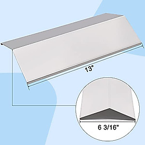 Adviace Grill Replacement Parts for Cuisinart CGG-306, Nexgrill 820-0033 820-0007B 820-0015 820-0007 820-0007G, Megamaster 820-0033M, Replacement 306-20133 820-0033-05 Flame Tamer, 2-Pack