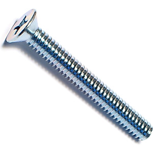 Hard-to-Find Fastener 014973289232 Phillips Flat Machine Screws, 1/4-20 x 2, Piece-100