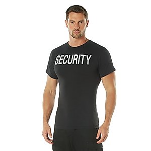 Rothco Two-Sided Security T-Shirt, Black - L