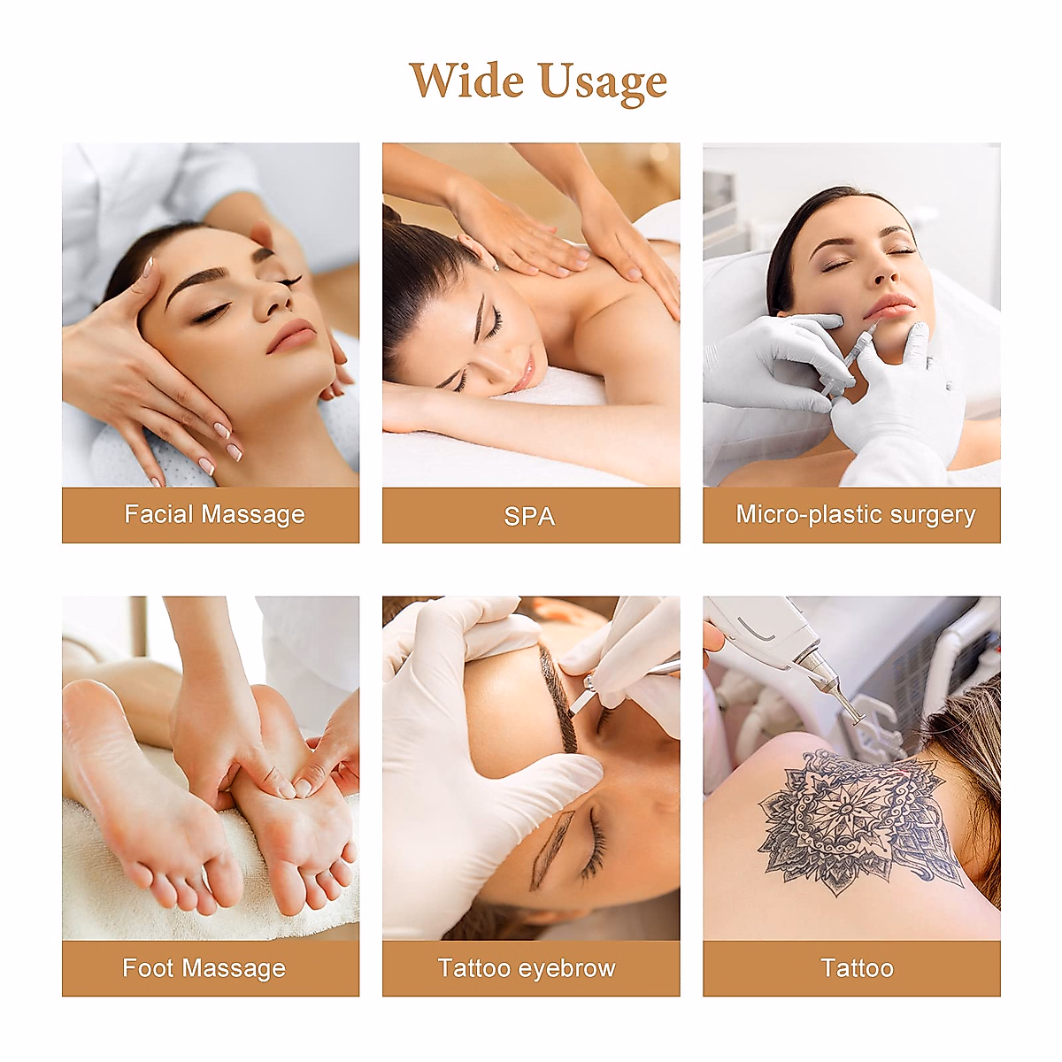 OmySalon Electric Height Adjustable Salon Tattoo Chair Esthetician Bed, Multi-Purpose Facial Bed Chair for Barber Spa Beauty Salon with Hydraulic Stool Equipment, Remote Control, Black