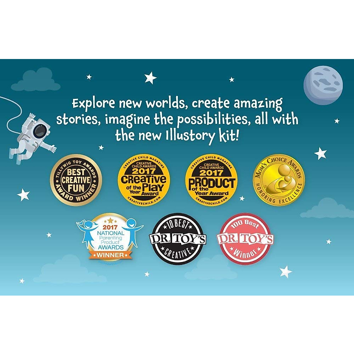 Lulu Jr. Illustory Book Making Kit, Multicolor