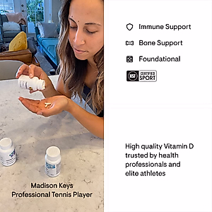 Thorne Magnesium CitraMate & Vitamin D-5000 Duo - Heart, Bones, Muscles - 60 to 90 Servings