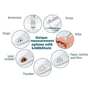 HORIBA LAQUATWIN - B-731 Potassium LAQUAtwin K-11 Pocket Tester; Range 39 to 3900 ppm, White