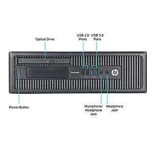 HP EliteDesk 800 G1 Desktop Computer SFF PC(Renewed),i7 Business Small Form Factor,32GB Ram,1TB SSD,WiFi,DVD-RW,Windows 10 Pro,Keyboard & Mouse Included Only by Titan ITAD