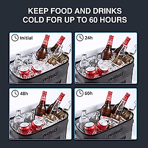 AKASO Soft Cooler Bag 24 Cans Portable Insulated Cooler Bags for Men Reusable Leakproof Lunch Cooler Bags for Camping,Beach,Travel,Golf,Picnic,Boating,Fishing,Outdoor