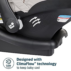 Maxi-Cosi Zelia™ Luxe 5-in-1 Modular - Baby Travel System Car Seat and Stroller, Infant Car Seat and Stroller Combo, Baby Car Seat and Stroller Combo in New Hope Tan