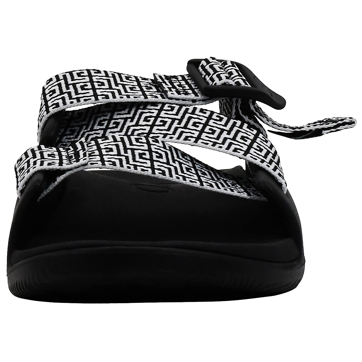 Chaco Women's Chillos Tangle Black Slide Sandal 8 M US