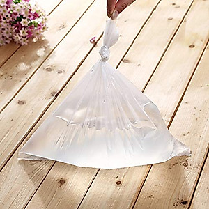 12" X 16" Plastic Produce Bag on a Roll, Bread and Grocery Clear Bag, 350 Bags/Roll