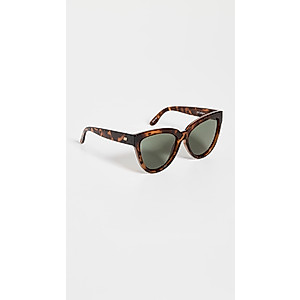 Le Specs Women's Liar Lair Sunglasses, Dark Tort, Brown, One Size