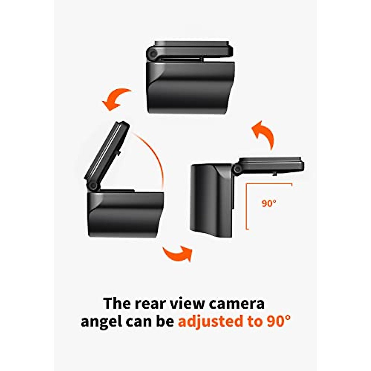 WOLFBOX D07 Original Rear Camera,1080P Sony Sensor Waterproof Backup Camera