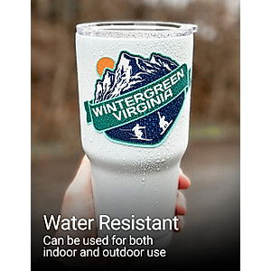 Breckenridge Colorado Ski Adventures Souvenir 2 Inch Vinyl Decal Sticker Goggle Design