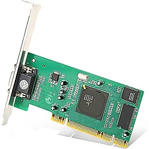 KUJOBUY 8MB Graphics Card VGA PCI 32Bit for Server Industrial Computer Multi-Display for ATI Rage XL 32 Bit PCI VGA Video Card PCI-X Interface Universal Video Card for Desktop Computers