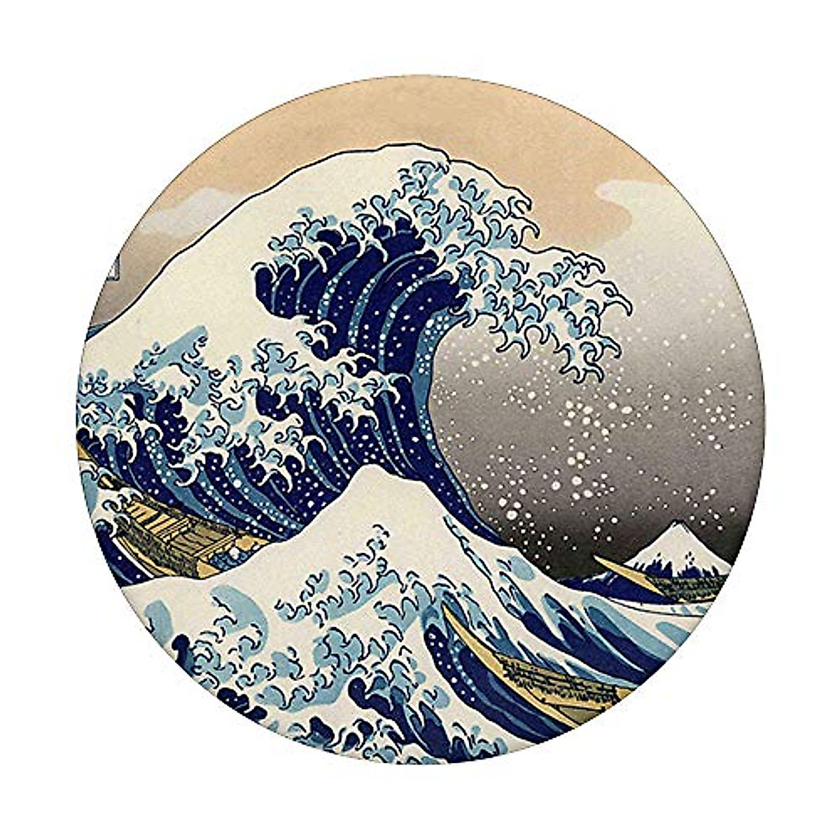 Japanese Culture Japan The Great Wave Off Kanagawa PopSockets PopGrip: Swappable Grip for Phones & Tablets