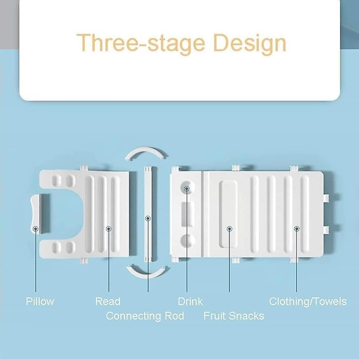 MegLob Lightweight Foldable Bathtub, Foldable Collapsible Bathtub Portable Bathtub Adult, Large Foldable Soaking Freestanding Bathtub with Lids, Ideal for Hot Bath Ice Bath for RV,Blue