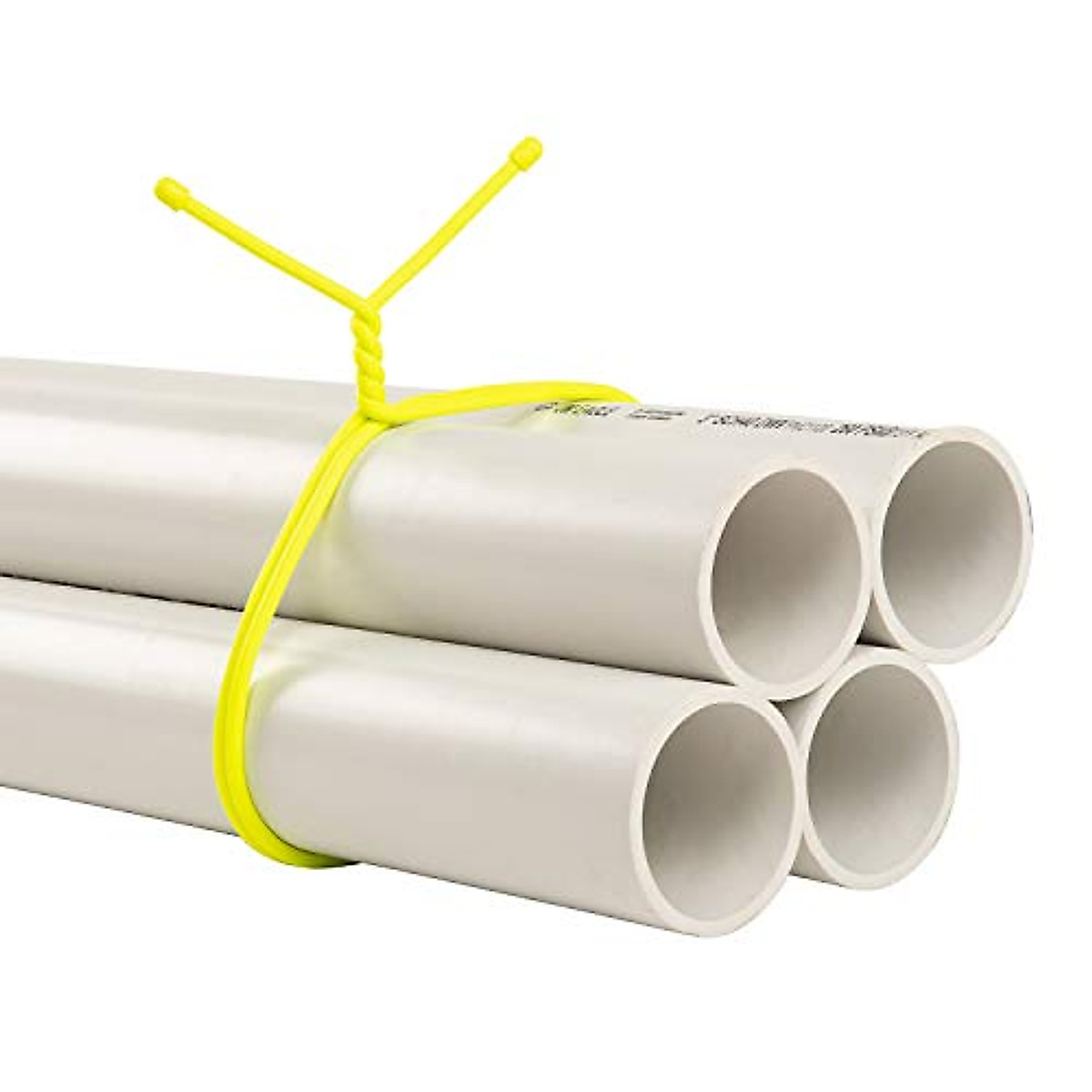 Nite Ize, Inc. GT64-33-R3 Nite Ize Original Gear, Reusable Rubber, 64 Inch, Neon Yellow, Made in the USA Twist Tie, 64"-2 Pack