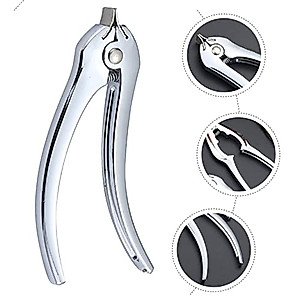 BESTonZON 3pcs Clam Opener Cover Clip Crab Tools Home Tools Specialty Tools Shellfish Clam Rake with Basket Seafood Opening Cutter Sturdy Clam Opening Tool Daily Use Clam Opener Clam Clip