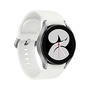 SAMSUNG Electronics Galaxy Watch 4 40mm Smartwatch with ECG Monitor Tracker for Health Fitness Running Sleep Cycles GPS Fall Detection Bluetooth US Version, Silver (Renewed)