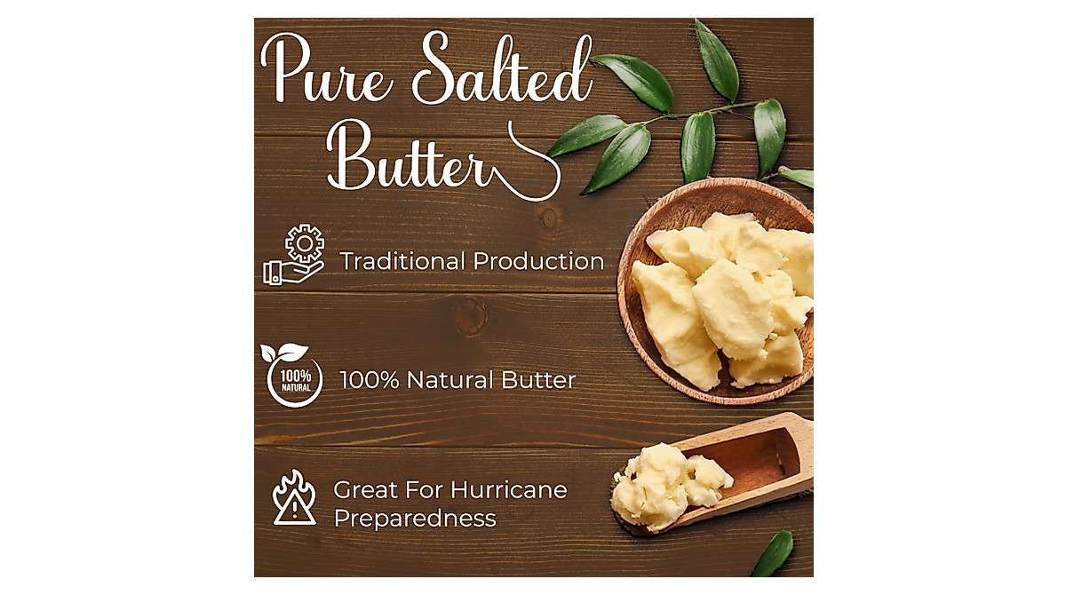 Beurdell French Salted Canned Butter | Natural, Long Shelf Life