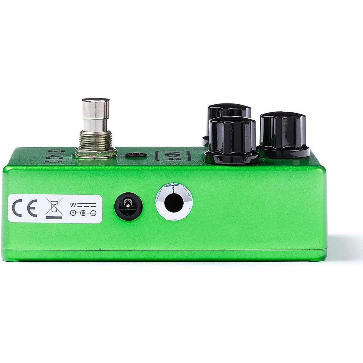 Briskdrop MXR M193 GT-OD Overdrive Guitar Effects Pedal Bundle with 2 Patch Cables, 6 Dunlop Picks, and Power Supply (M193bundle2)