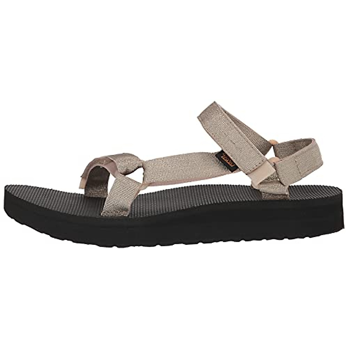 Teva Women's Midform Universal Sandal, Metallic Champagne, 6