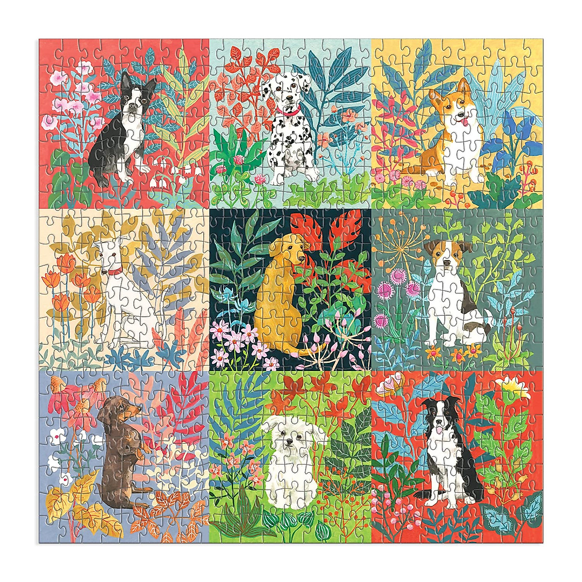 Good Puzzle Co. Dogs and Flowers