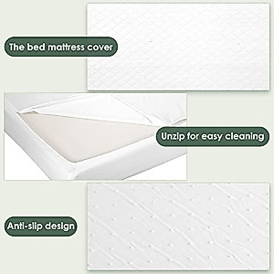 PayLessHere 10 Inch Twin Gel Memory Foam Mattress Fiberglass Free/CertiPUR-US Certified/Bed-in-a-Box/Cool Sleep & Comfy Support