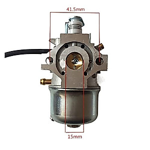 XIAOTINGBULIAO Carburetor 284-62372-20 EH09 Carburetor Compatible with Robin Subaru EH09-2 RAS170 Wisconsin 3.0HP 2.4~4HP Rammer Compactor Jumping Jack Hammer Industrial Tools Garden Carburetor