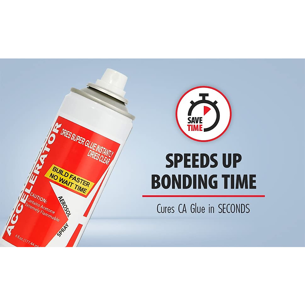 Starbond 2 oz. Thick CA Glue with 6 oz. Aerosol Activator Bundle (Premium Cyanoacrylate Super Glue) for Mitre Joint Bonding, Woodworking, Carpentry, Archery Fletching